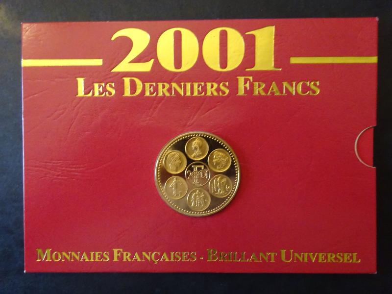 Coffret BU 2001 - Club Français de la Monnaie Coffret BU 2001 - Club Français de la Monnaie